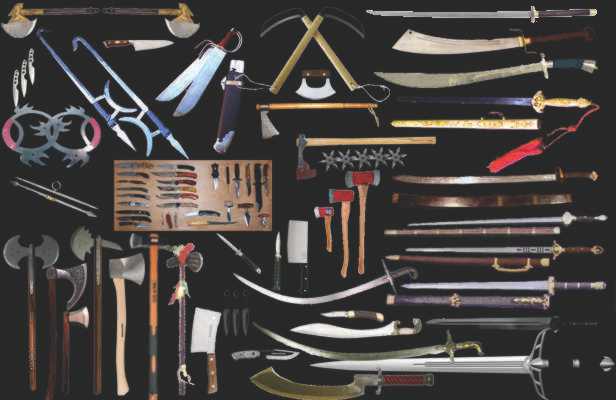 Shaolin Monk Ring Weapons